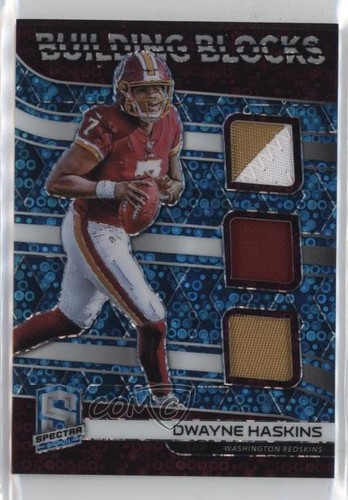 2019 Panini Spectra - Building Blocks Neon Blue Prizm #BB1 Dwayne ...