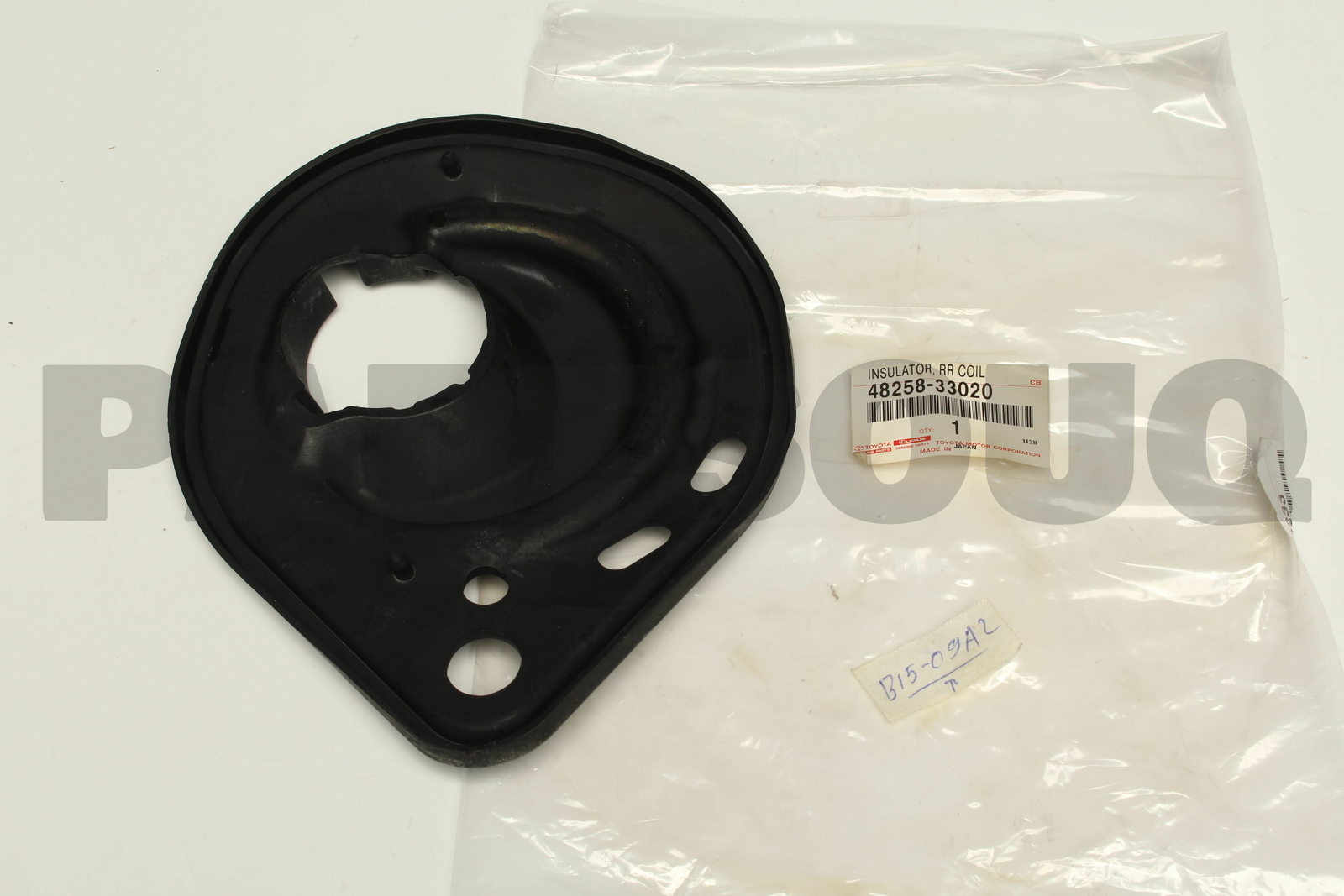 4825833020 Genuine Toyota INSULATOR, REAR COIL SPRING, LOWER LH 48258 ...