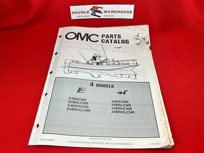 1981 OMC Parts Catalog 4 Models 392914 Preliminary Ed | eBay