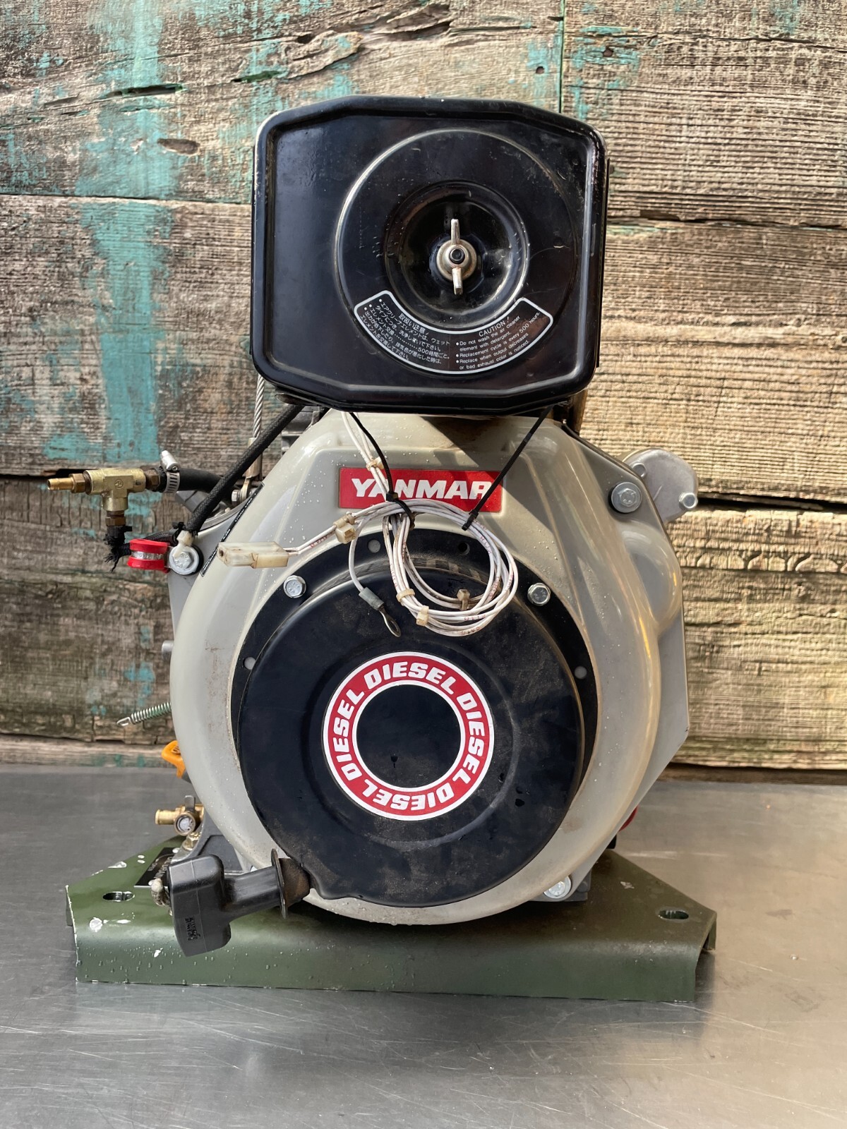 1317HR YANMAR ENGINE L70AE, L70 4.9kw w/ Starter, Muffler, Generator ...