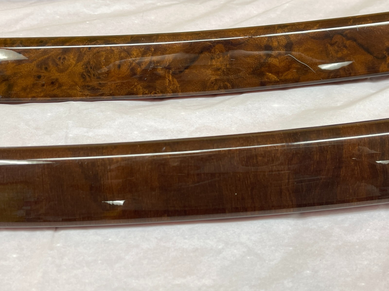 BMW E92 E93 Interior Woodgrain Dash & Door Panel Trim Cover Décor Strip ...