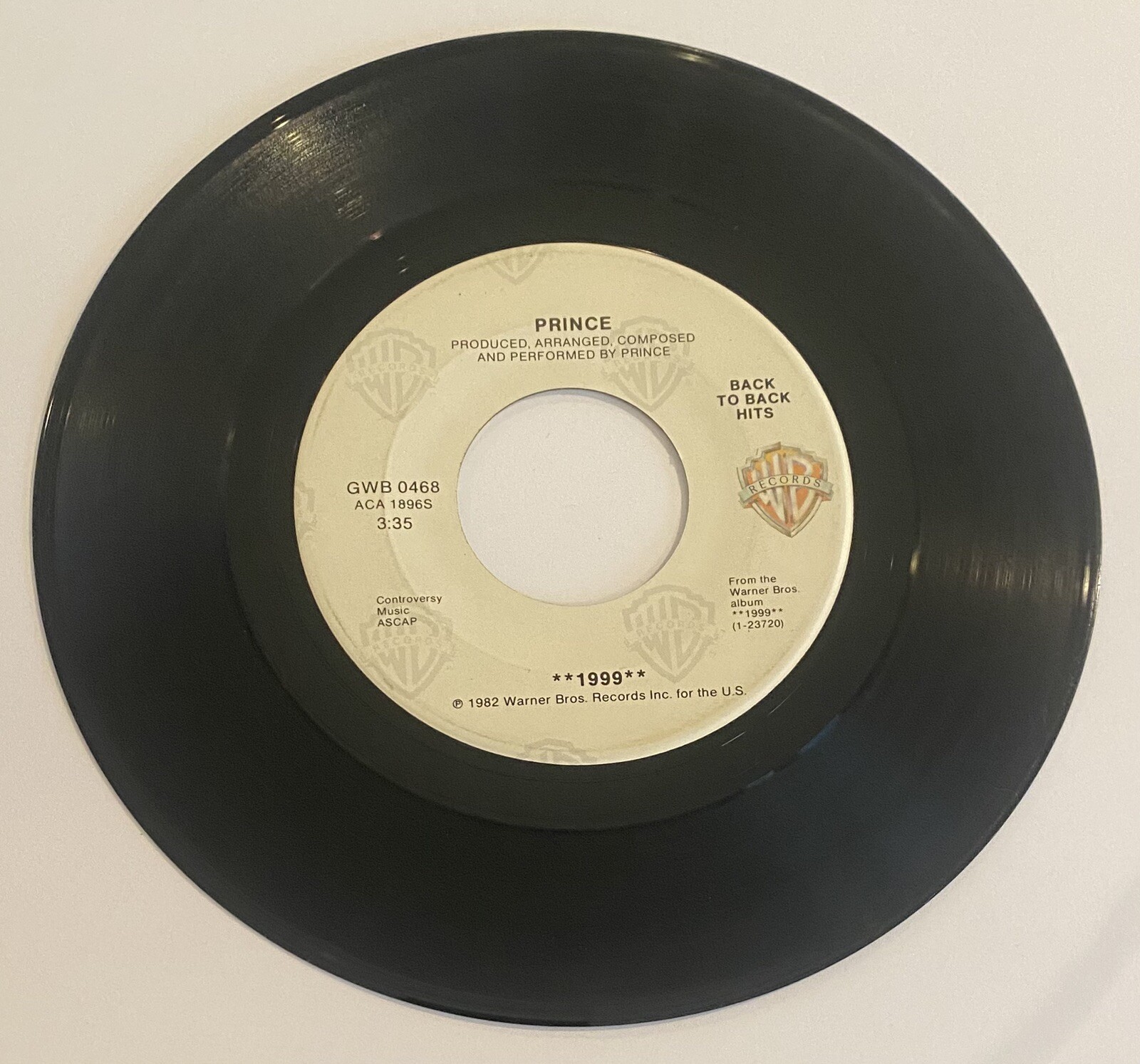 Prince " 1999 / Little Red Corvette " 45 vinyl record | eBay