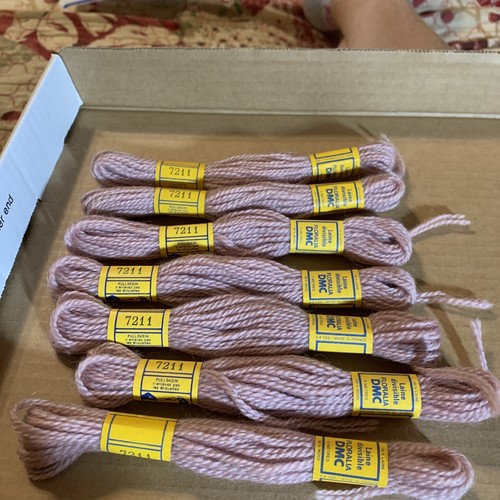 DMC Floralia Divisible Needlepoint Crewel Persian Wool Yarn 7 Skeins 3 Ply 7211 | eBay