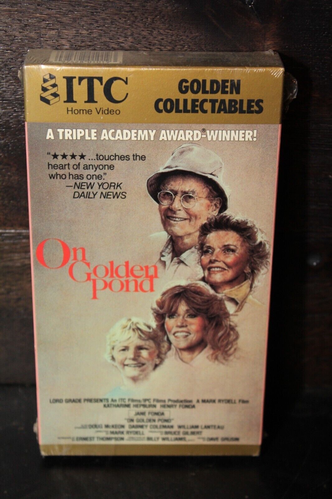On Golden Pond VHS Cassette Tape ITC Factory Sealed Get Graded 1988 ...