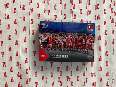 Topps NOW Bundesliga 1. FC Union Berlin #177 ~ Win At Berlin Derby | eBay
