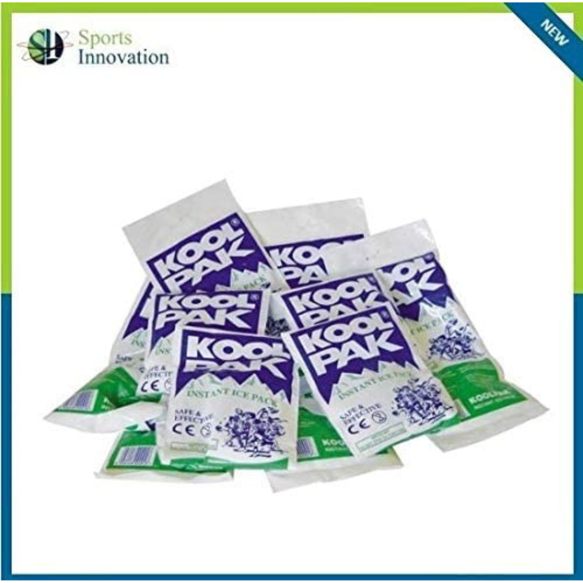 Koolpak Compact Instant Ice Packs Mini Ice Packs for Sports Injury Pain ...