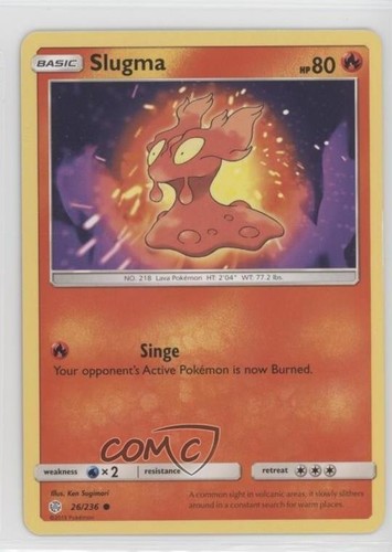 Slugma Pokémon Sun & Moon Cosmic Eclipse #26 | eBay