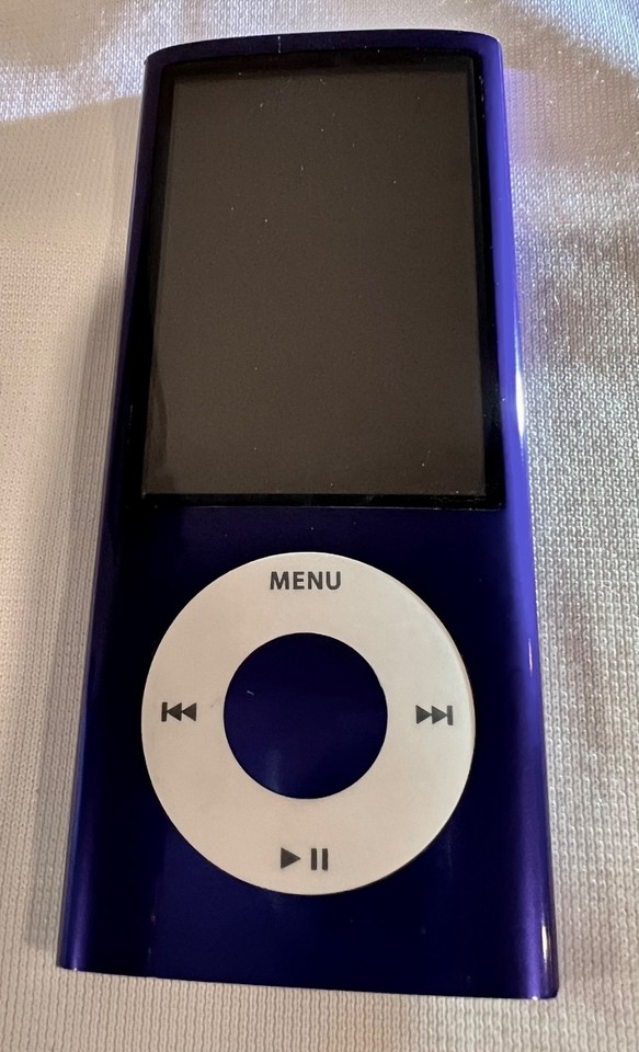 Apple iPod Nano 5th Gen 16GB Purple A1320 WORKS Bundle w accessories | eBay
