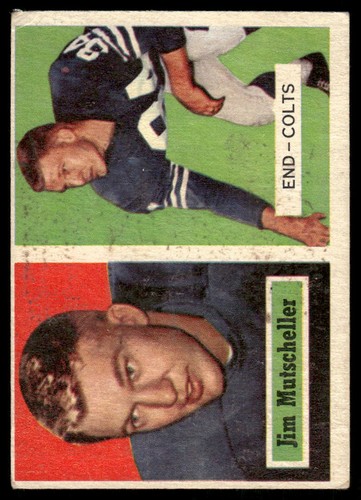 1957 Topps #103 Jim Mutscheller Baltimore Colts Very Good 45792 | eBay