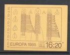 s56823 SWEDEN 1985 MNH** EUROPA CEPT booklet MUSIC | eBay.de