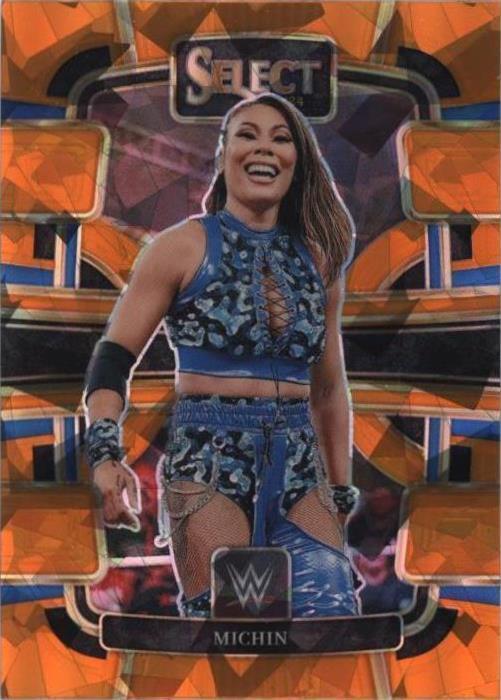 2024 Panini Select WWE - Concourse Michin #84 Orange Ice Prizm for sale ...