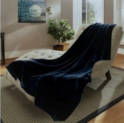 SMALL THROW SOLID SOFT BED BLANKET MICRO-PLUSH COMFORT FLEECE SUPER ...