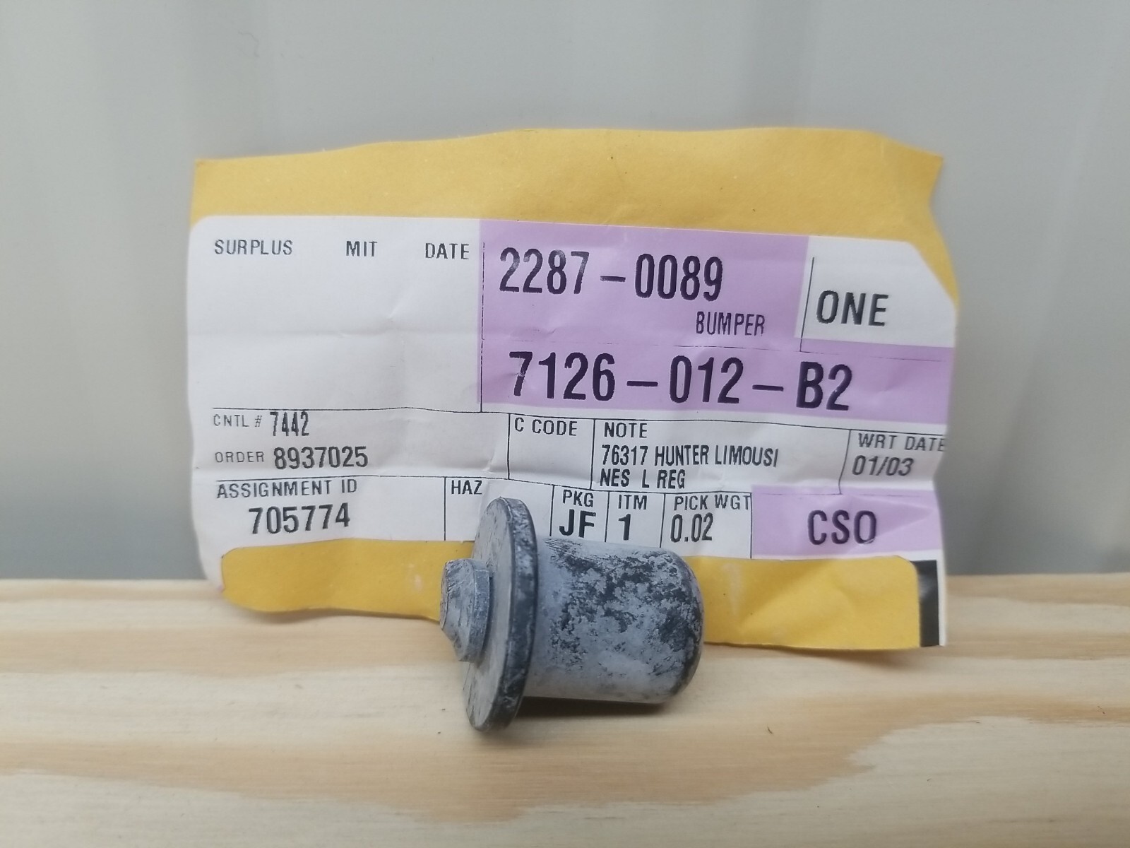 GM 22870089 Bumper, Rear Compartment Lid Outer 2013-19 Cadillac ATS ...