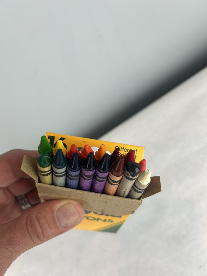 Vintage 1987 Class Case Pencil School Supplies Box Usa Purple 1990 ...