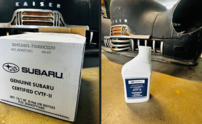 (12) OEM NEW Subaru CVTF-II Continuously Variable Transmission Fluid ...