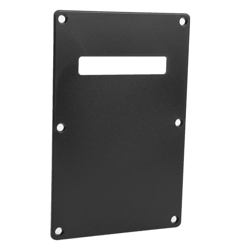 (black)Electric Guitar Backplate Slotted Back Cover Plate Musical ...
