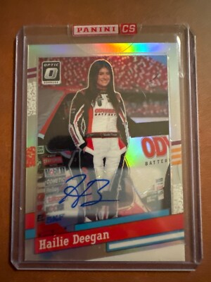 2024 Panini Donruss Racing Optic Retro 1991 Signature Hailie Deegan ...