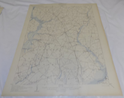 1905 Topographic Map of HURLOCK QUADRANGLE, MARYLAND | eBay