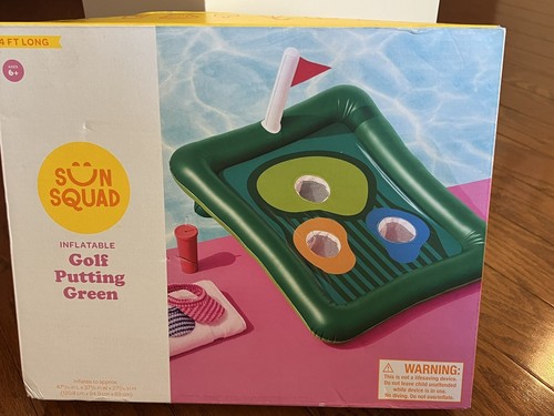 Inflatable Putting Green - Sun Squad Pool Golf Activity NEW IN BOX ...