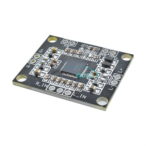 5PCS 12V PAM8610 2*15W Dual channel Stereo Class Digital Amplifier ...