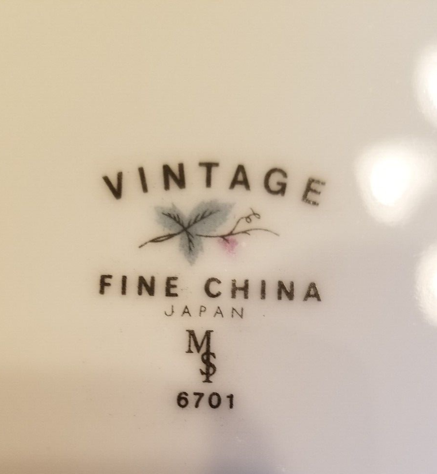 VINTAGE FINE CHINA JAPAN 6701 Pattern - Max Schoenfeld Exclusive - 2 ...