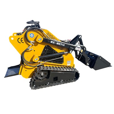 AGT NEW Mini Skid Steer Loader Hydraulic Track Crawler 13.5 HP RATO ...