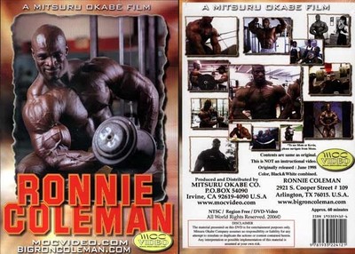 RONNIE COLEMAN'S First Bodybuilding DVD 1997 Mr Olympia COPS ridealong ...