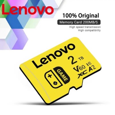 Lenovo 2TB Micro SD Card 4k High Speed High Capacity ****SEE ...