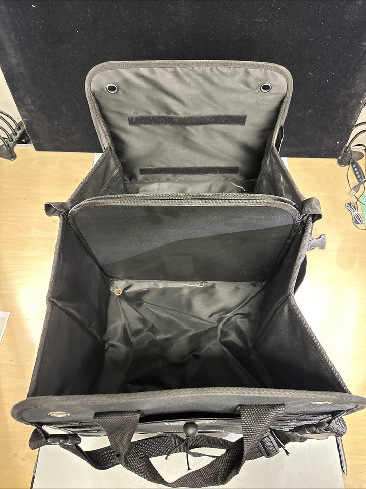 TrunkCratePro Multi Compartments Collapsible Portable Trunk Organizer ...