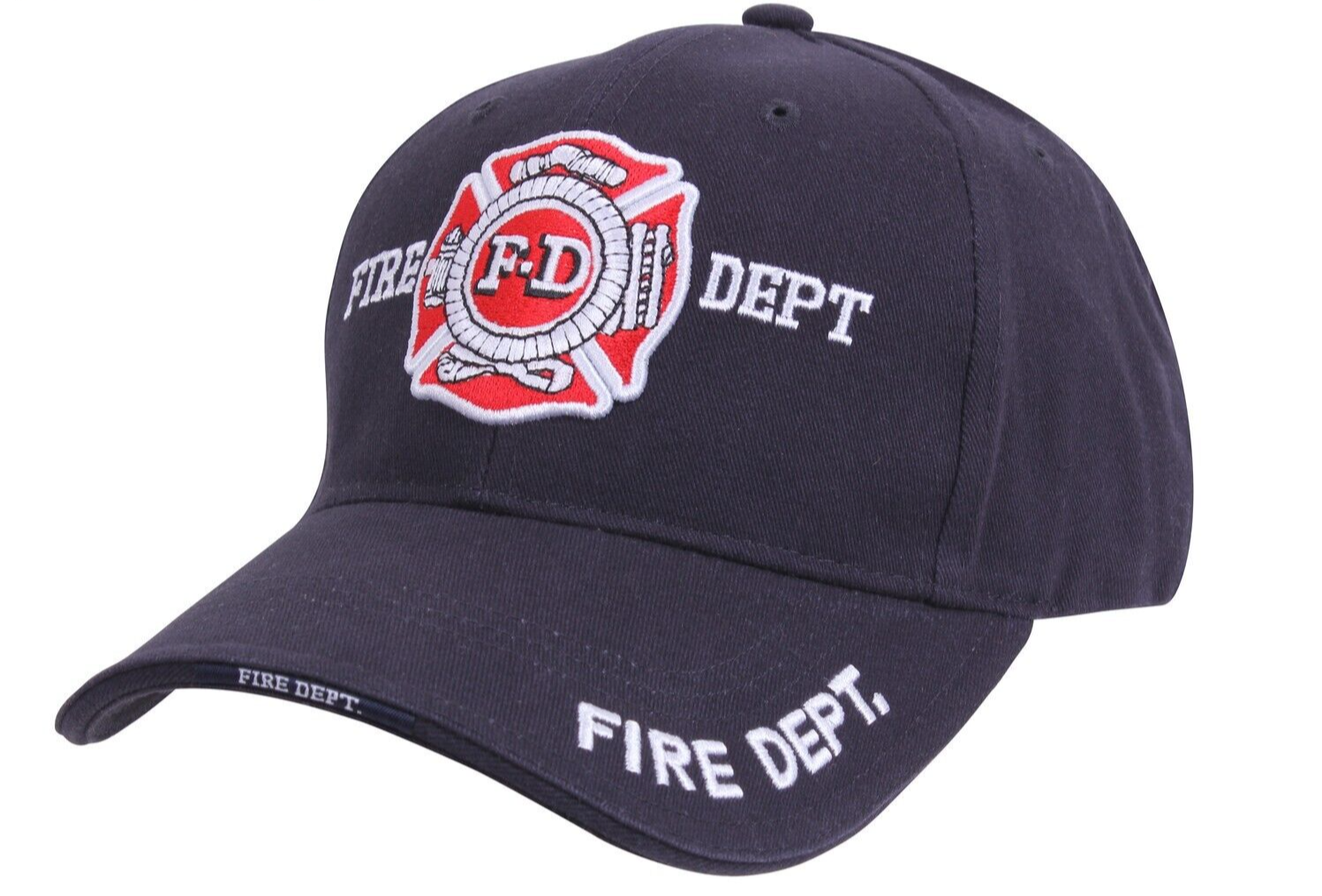 Fire Department - Navy Blue - Deluxe low Profile Baseball Cap | eBay