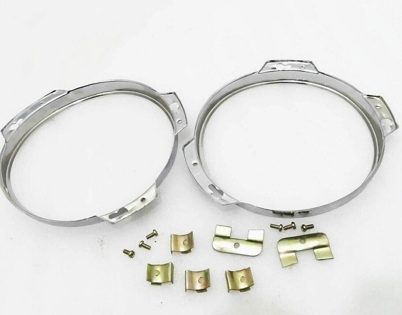 Suzuki Samurai Gypsy Headlight Head Lamp Chrome Bezel Ring Rim Set | eBay
