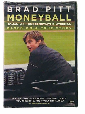 Moneyball (DVD 2012 WS) PG-13 Drama Baseball Brad Pitt Jonah Hill Billy ...