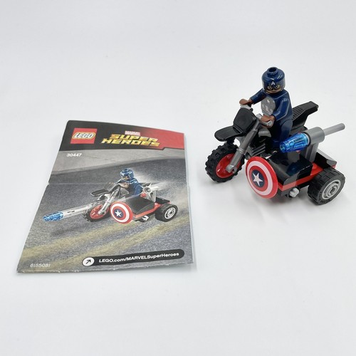 LEGO 30447 Marvel Superheroes: Captain America Civil War Motorcycle ...