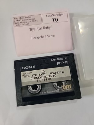 SUPER RARE! TQ BYE BYE BABY Rap/Hip-Hop Music MASTER STUDIO RECORDING ...