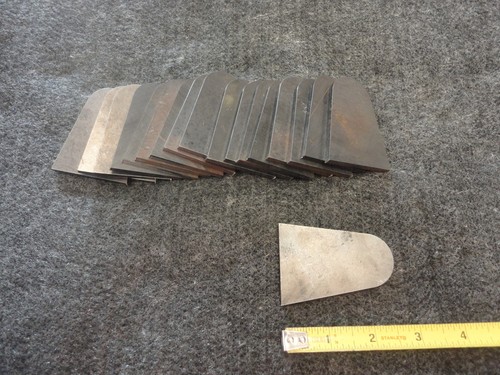 3/16" Steel weld tabs LASER cut any size shape qty Nice NR 013-316-B-MS ...