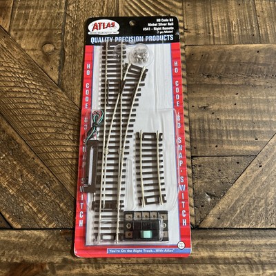 Atlas HO Scale Code 83 (new) #6 Turnout. 732573005648 | eBay