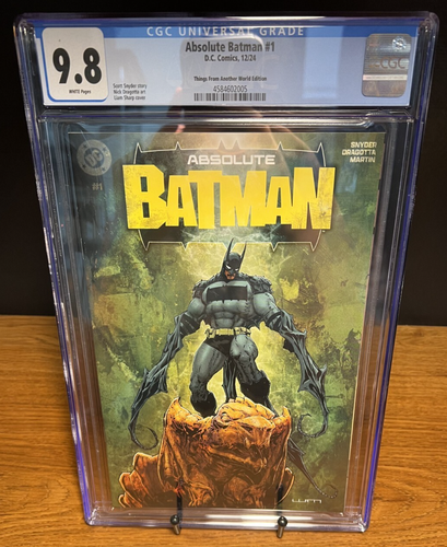 CGC 9.8 Absolute Batman #1 Liam Sharp TFAW Variant 1st Printing | eBay
