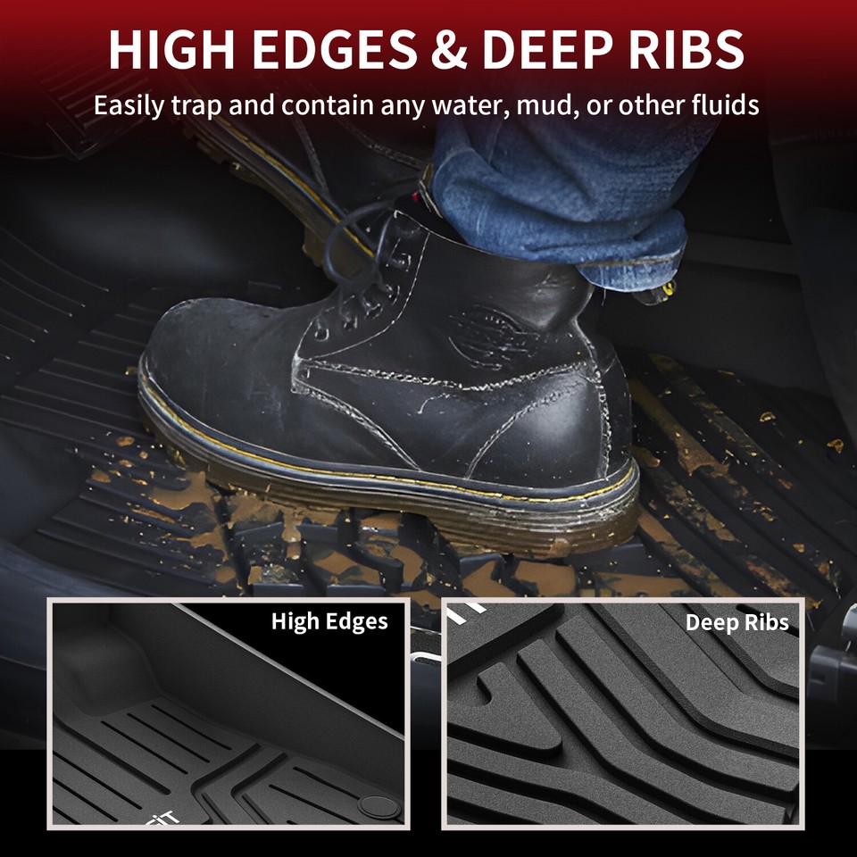 All Weather Floor Mats & Trunk Cargo Liners for Honda CR-V 2023-2026 ...