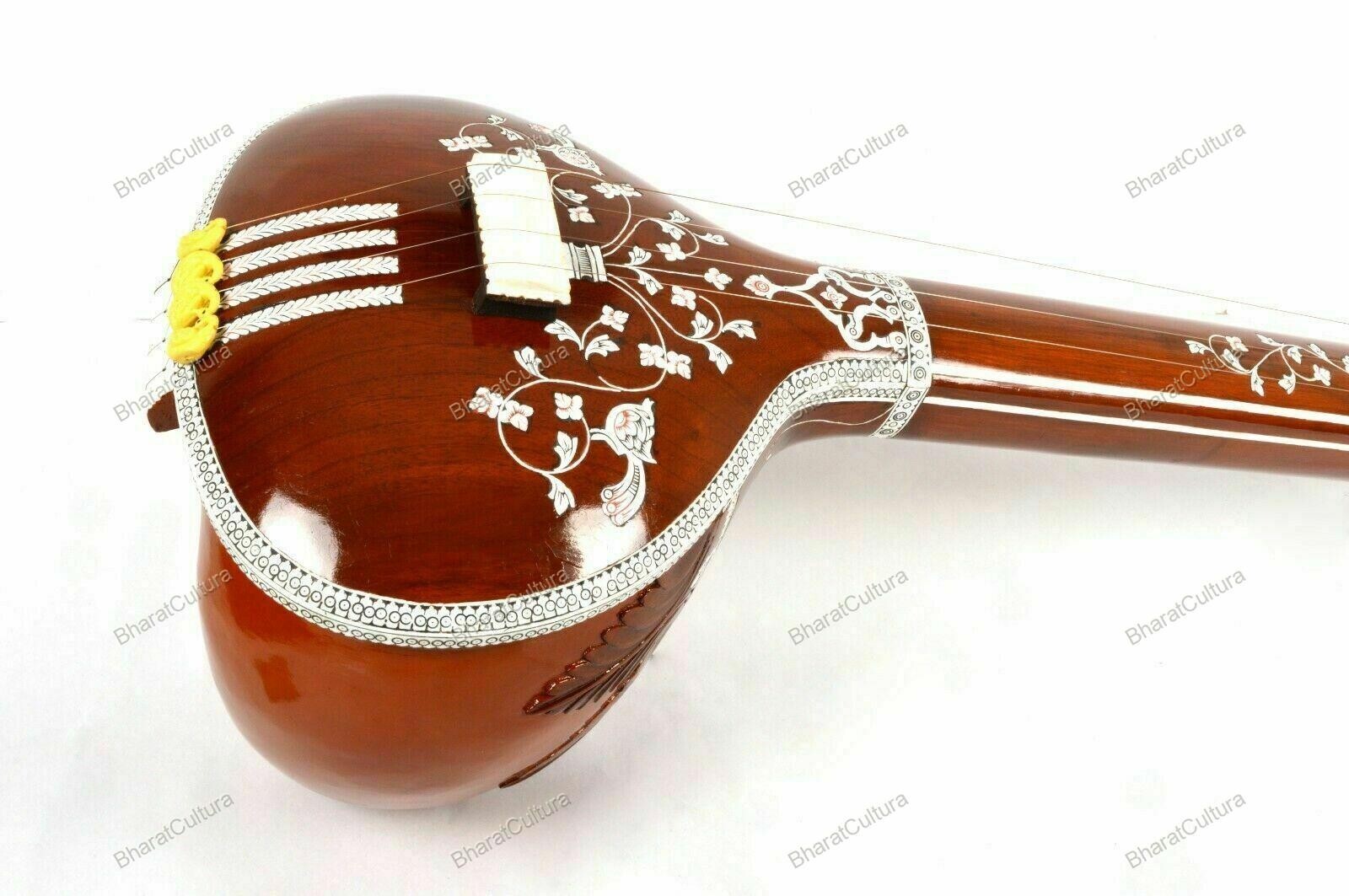 Highly Tun Wood 4 String Tambura Professional Indian Music Instruments ...