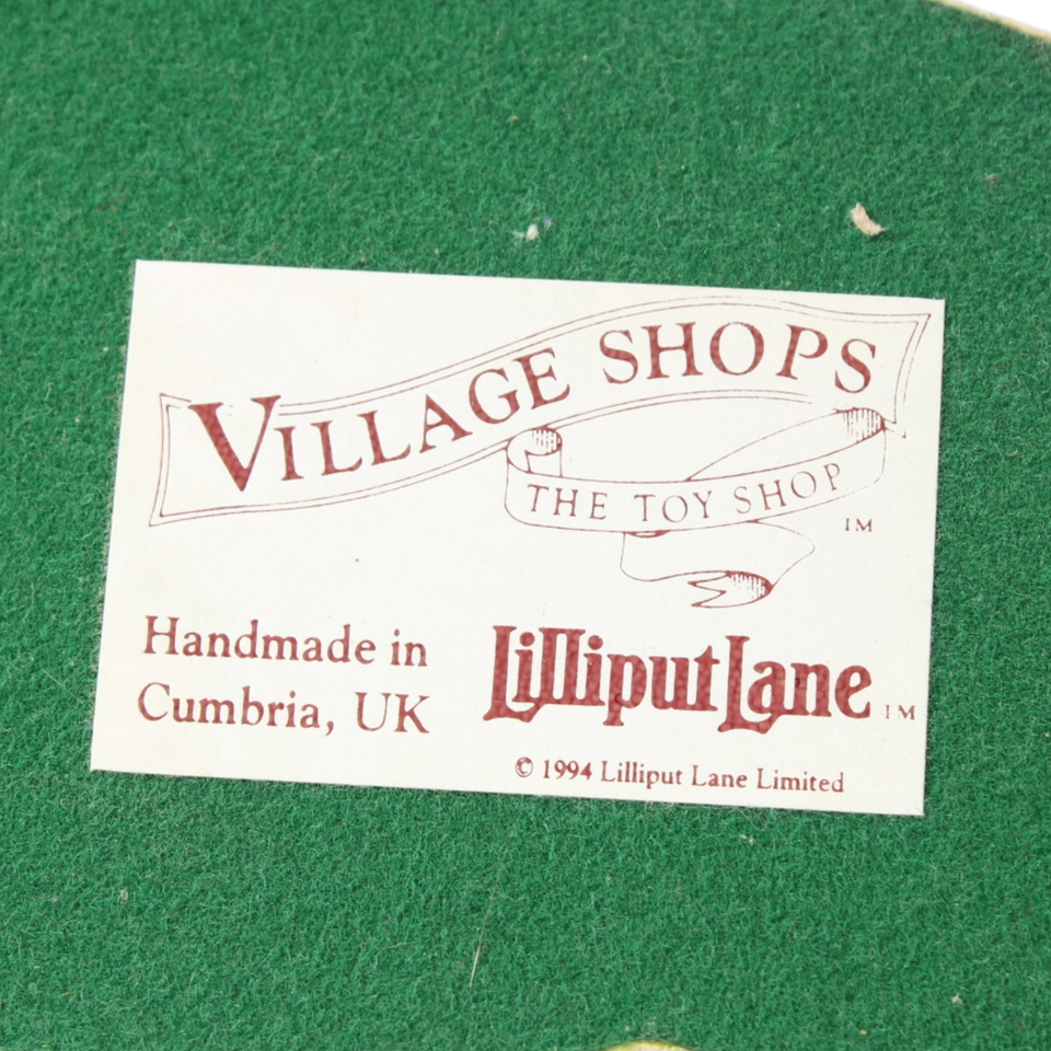 Handmade Lilliput Lane "The Toy Shop" Miniature Collectible, British ...