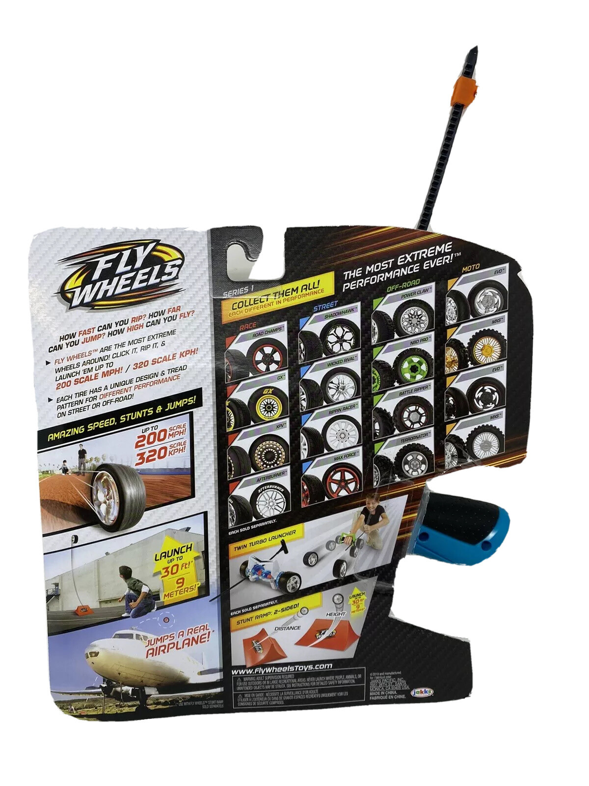 Fly Wheels Street Launcher & Wheel series 1. 200mph scale launch 30ft ...