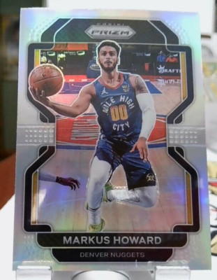 #3030 2021-22 Panini Prizm MARKUS HOWARD SILVER #218 | eBay