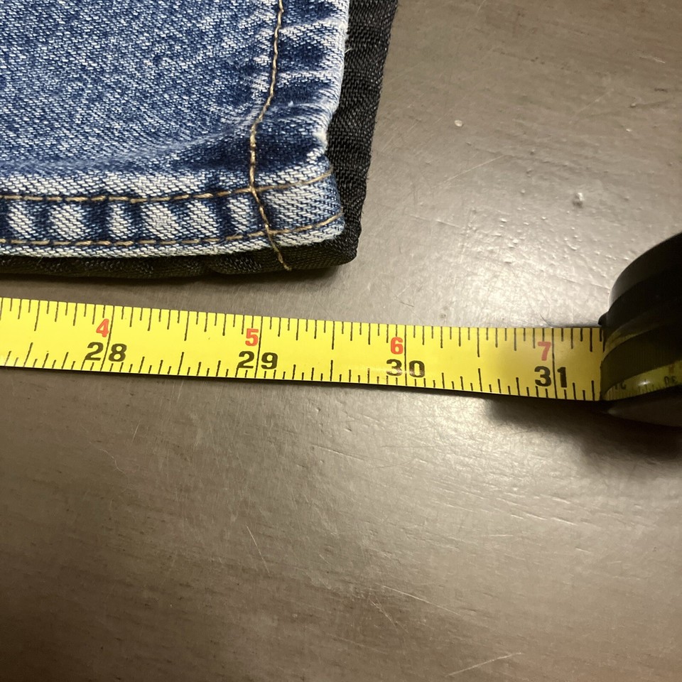 Vtg Levis L2 Baggy Wide Leg Lee Pipes 34x30 Kick plate Reinforced Jnco ...