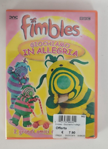 Fimbles Giocando In Allegria DVD BBC PAL Italiano Inglese 204 | eBay