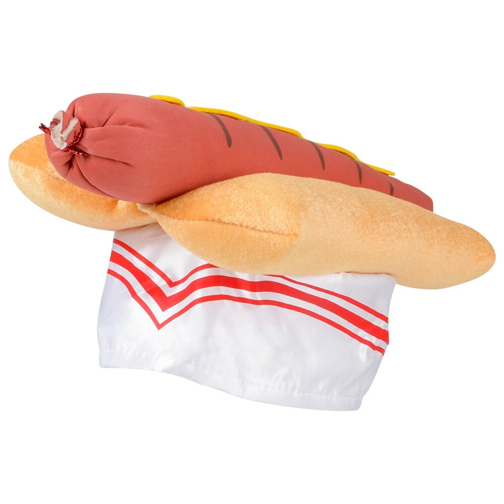 HOT DOG HAT - The Hotdog Weiner Cap Food-Prop-Halloween Funny Party ...