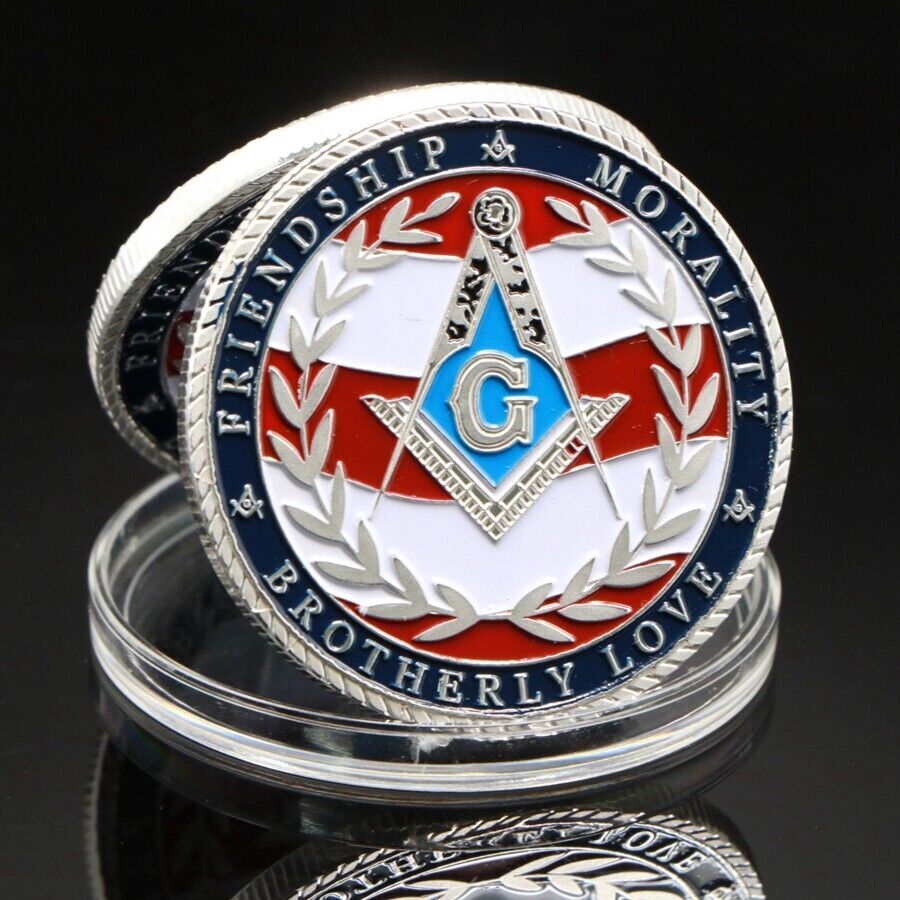 10PCS US Military Army Marine Air Force Masonic Freemason Challenge ...