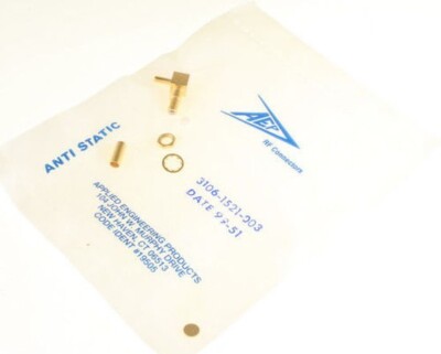 3106-1521-0003 Radiall Right Angle Male Jack Float Mount RF Connector ...