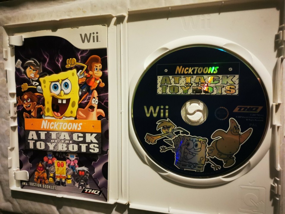 Nicktoons: Attack of the Toybots (Nintendo Wii, 2007) 4005209097048 | eBay