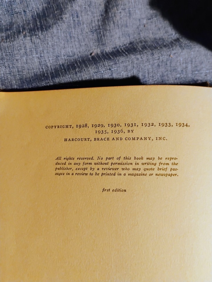 LINCOLN STEFFENS SPEAKING, 1936 AI VERIFIED 1ST EDITION, | eBay