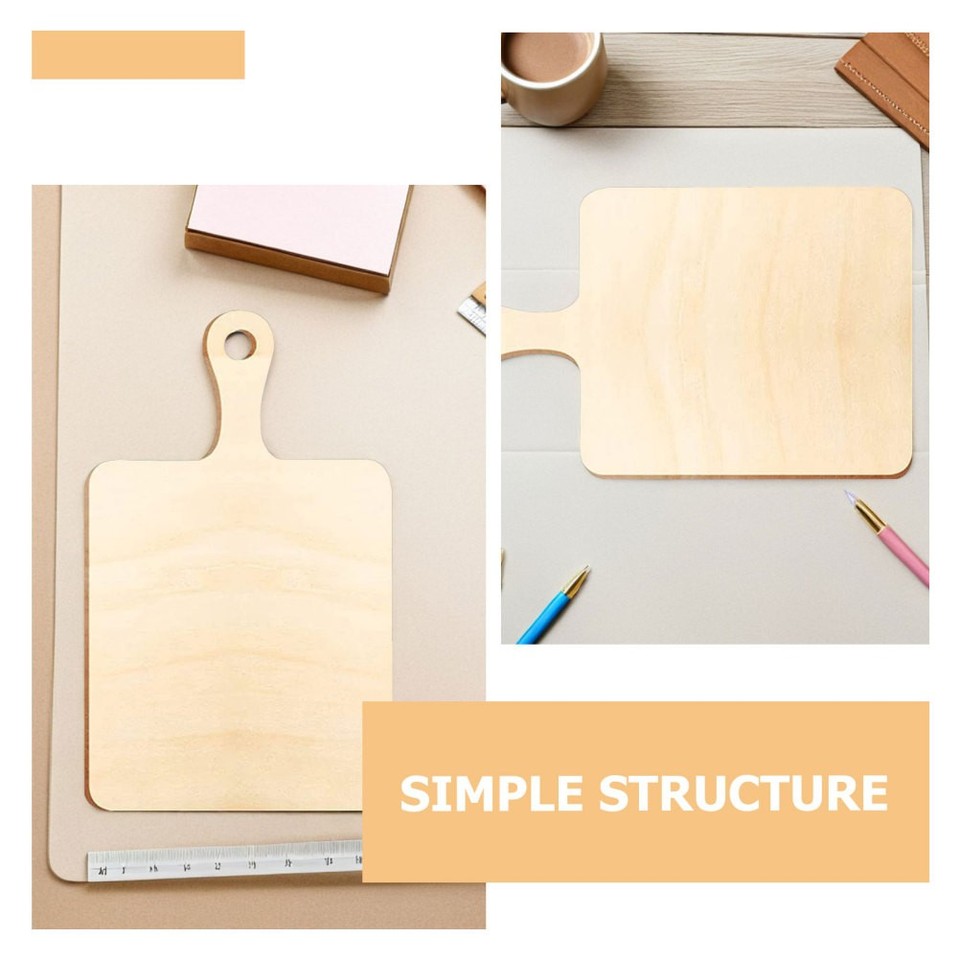 10 Pcs Handmade Wood Chip Cutting Board Wooden Boards for Crafting ...